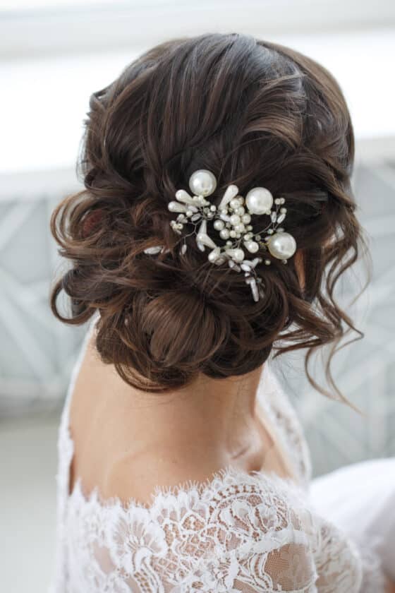 Coiffure Mariee Cheveux Mi Long